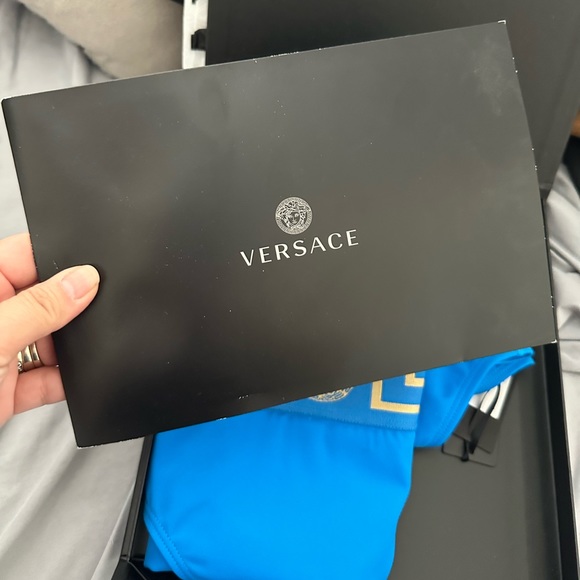 Versace | Swim | Versace Greca Swim Suit | Poshmark